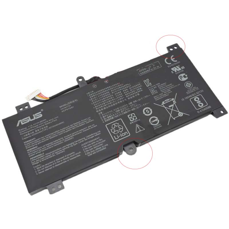 Original Battery Asus ROG Strix GL504GS-DS74 66Wh 4335mAh