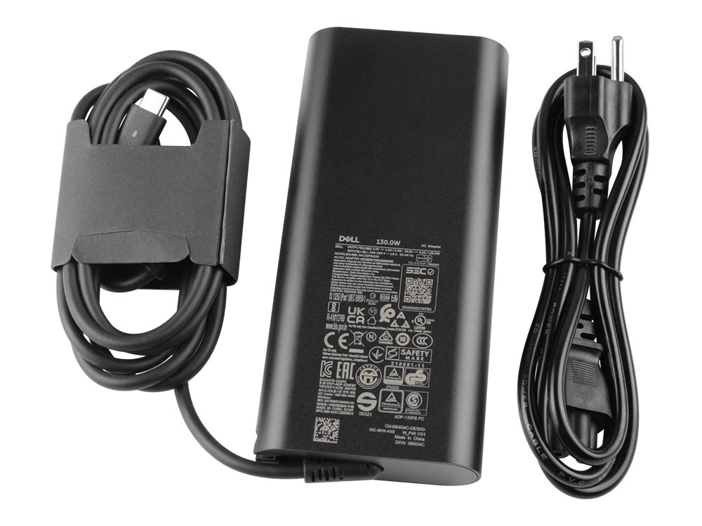 Original 130W USB-C GaN Charger Dell Alienware x14 P150G P150G003 AC ...